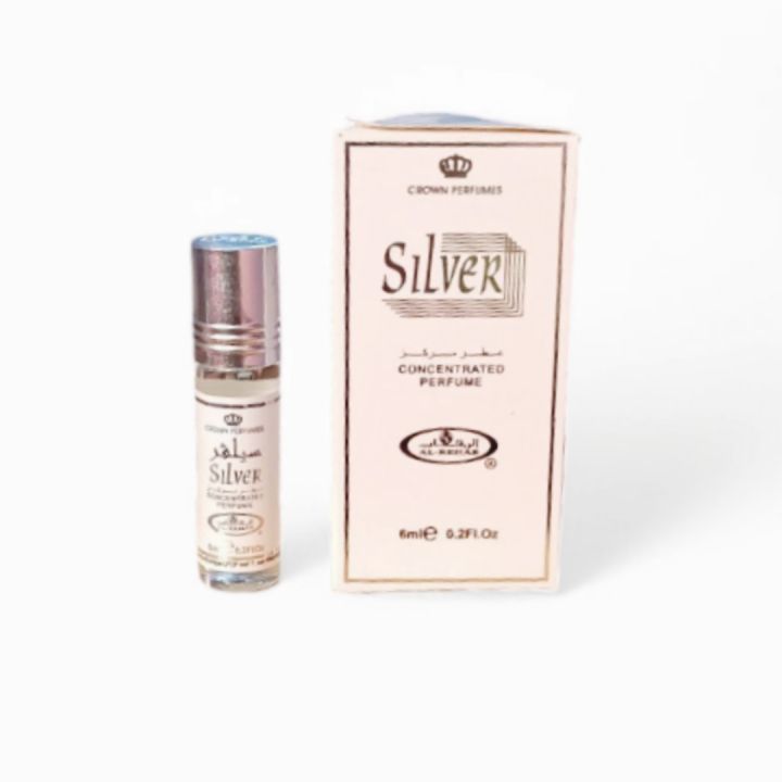 Silver Attar – 6ml Fresh & Invigorating Perfume Oil | Alcohol-Free ...