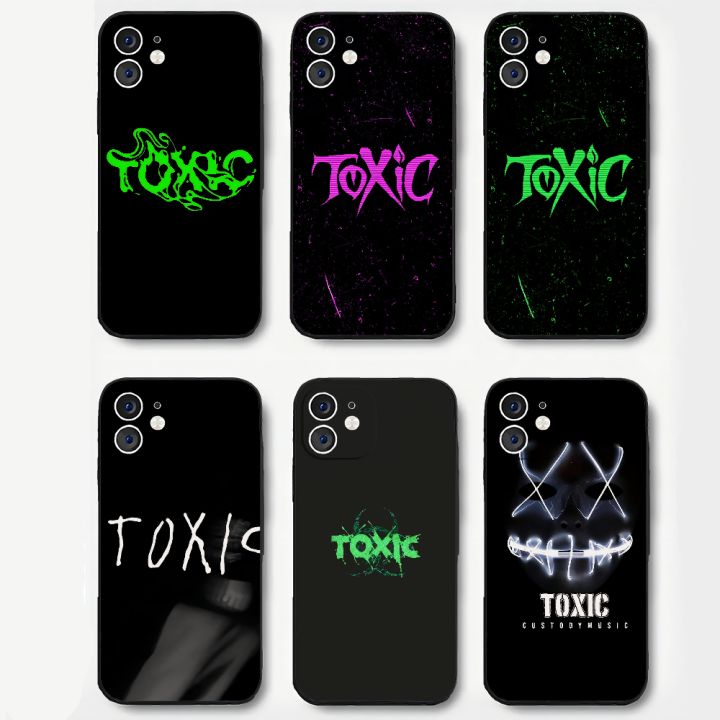 Song Music T-Toxic Phone Case Silicone Soft For IPhone 16 15 14 13 12 ...