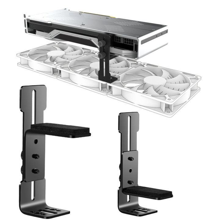 Chassis 12cm Fan Position Graphics Card Holder Stainless Steel GPU ...