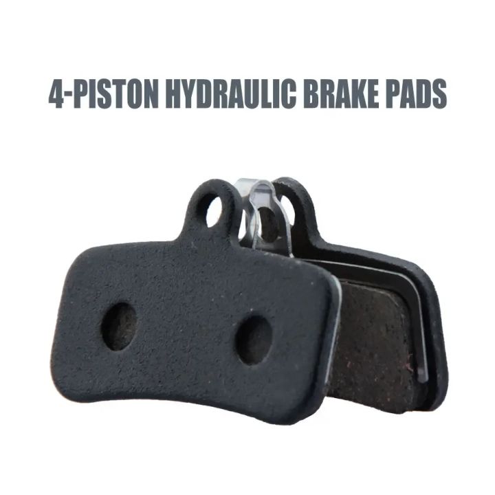 ZOOM HB876 4-piston hydraulic brake pads disc make riction plate mountain bike electric scooter ...
