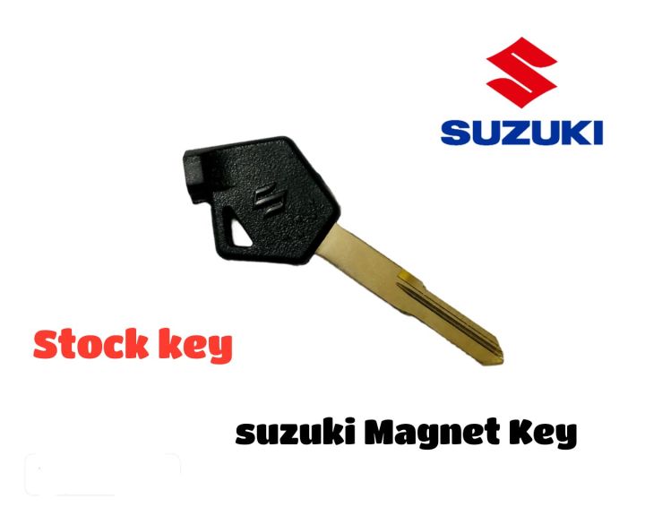 Suzuli magnet stock key for motorcycle 1pis | Daraz.com.bd