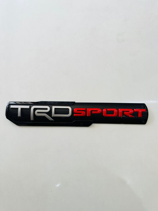 Trd Sport Emblem For Cars And Suvs Size 30cm*7cm*3cm | Daraz.com.np