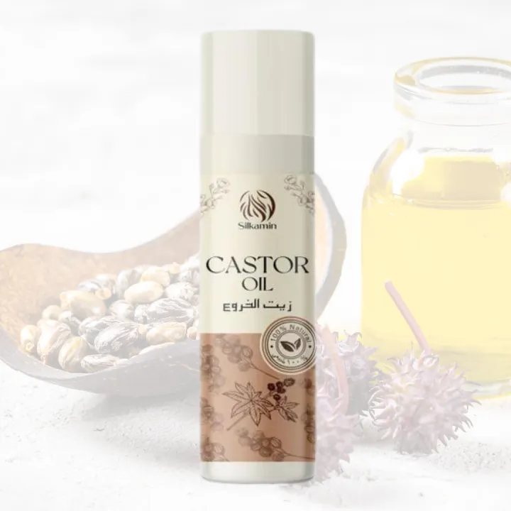 Silkamin Castor Oil 30ml | For Hair Growth & Glowing Skin | Anti-Aging ...