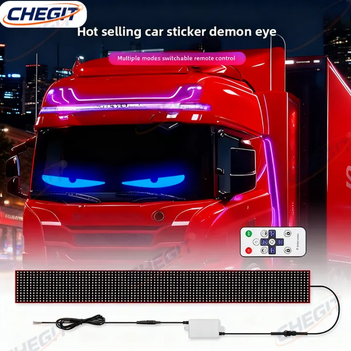 Programmable Flexible Screen LEDCar Light 12VBluetooth App Control ...