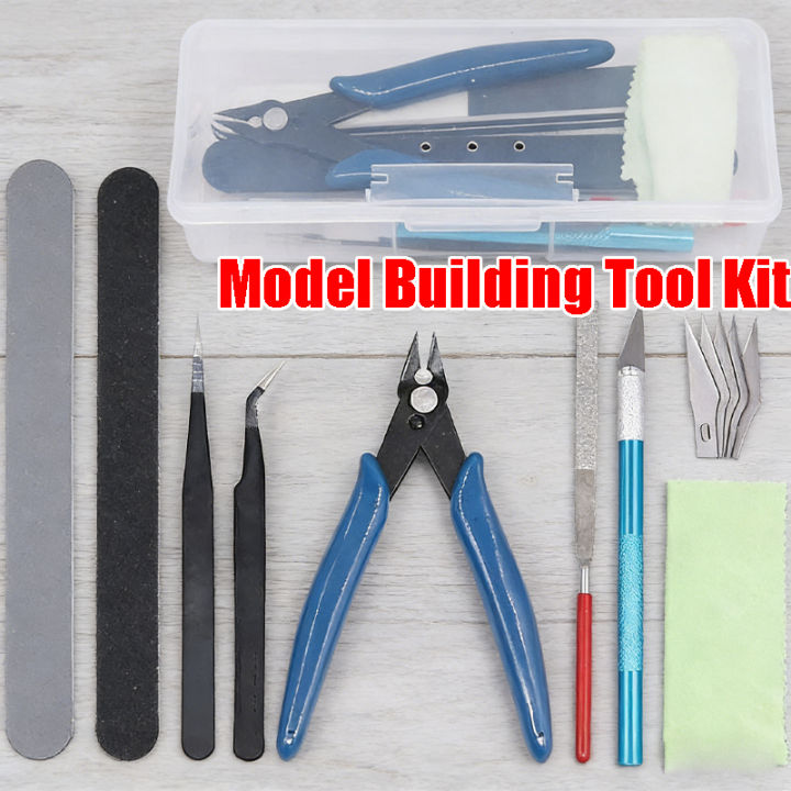 Complete pla Model Tool Kit Essential Assembly Tools for dam Model ...