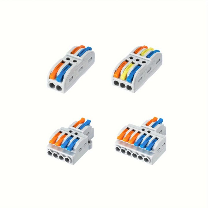 2/10/20 Pieces Mini Quick Wire Connector Universal Compact Splitter ...