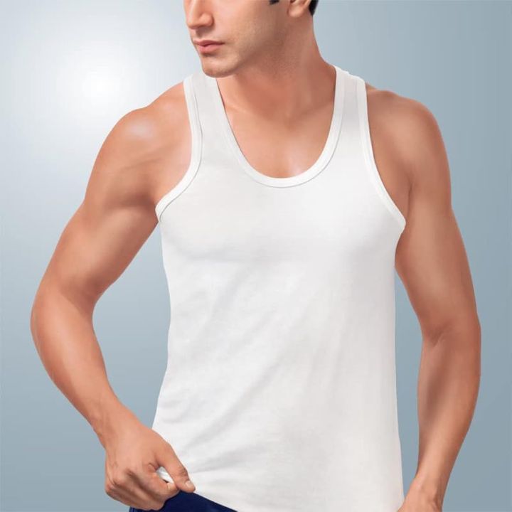 VIP's Soft Cotton Sleeveless Innerwear / Banyan For Men's & Boys | Daraz.pk
