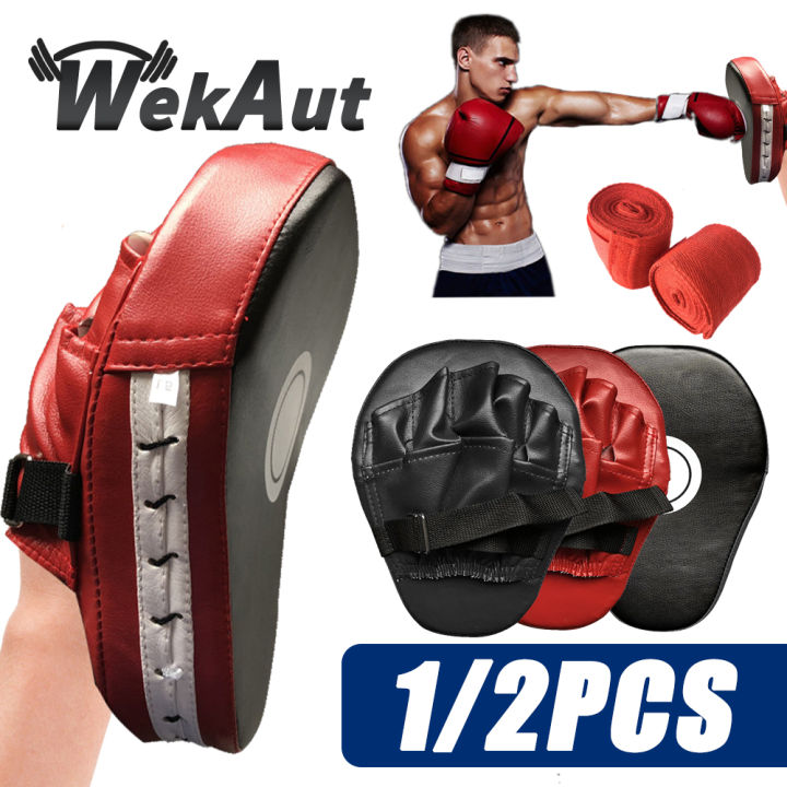 Curved Boxing Pad Muay Thai Hand Target Sanda Kickboxing Training ...