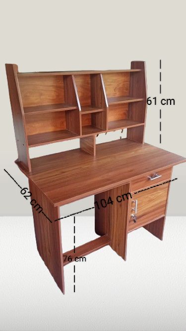 Melamine Study Table With Rack (Best Quality ) | Daraz.lk