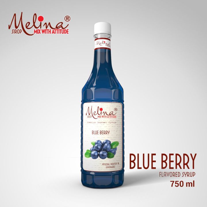 Melina - Blueberry Flavoured/Flavored Syrup 750ml | Daraz.pk