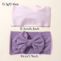 3Pcs Knitted Bows Headband Set for Baby Girls Autumn Bowknots Hair ...