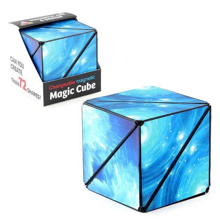 Changeable Magnetic Magic Cube, 3D Magic Cube, Amazing Transforming ...