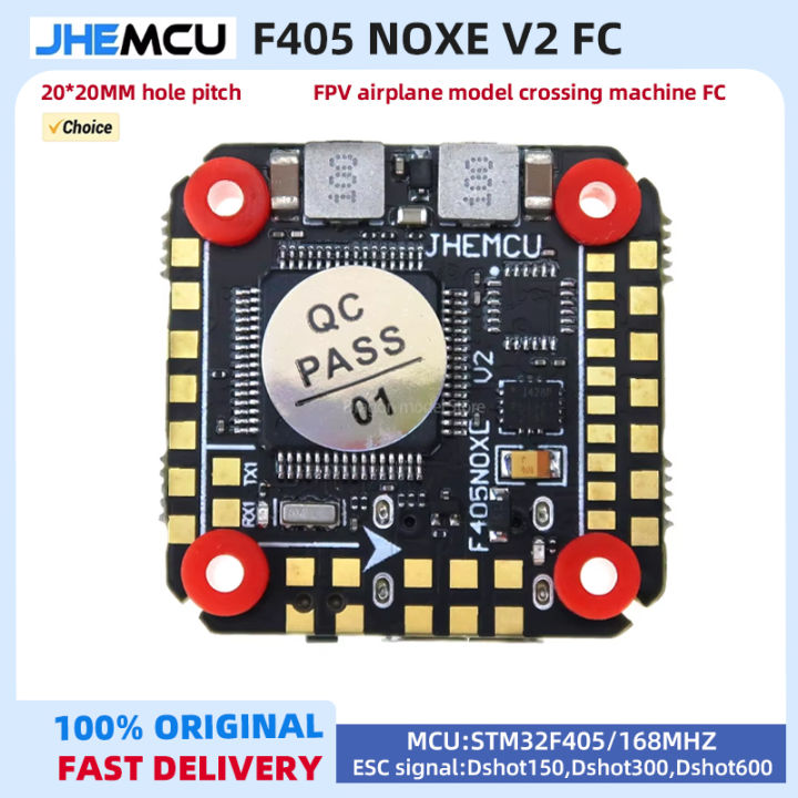 JHEMCU F405 NOXE V2 Flight Controller Baro OSD 16MB BlackBox 5V 10V ...