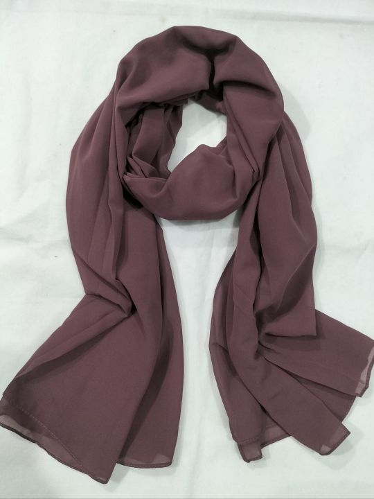 Georgette scarf A1 quality He Georgette scarf: *Product Name ...
