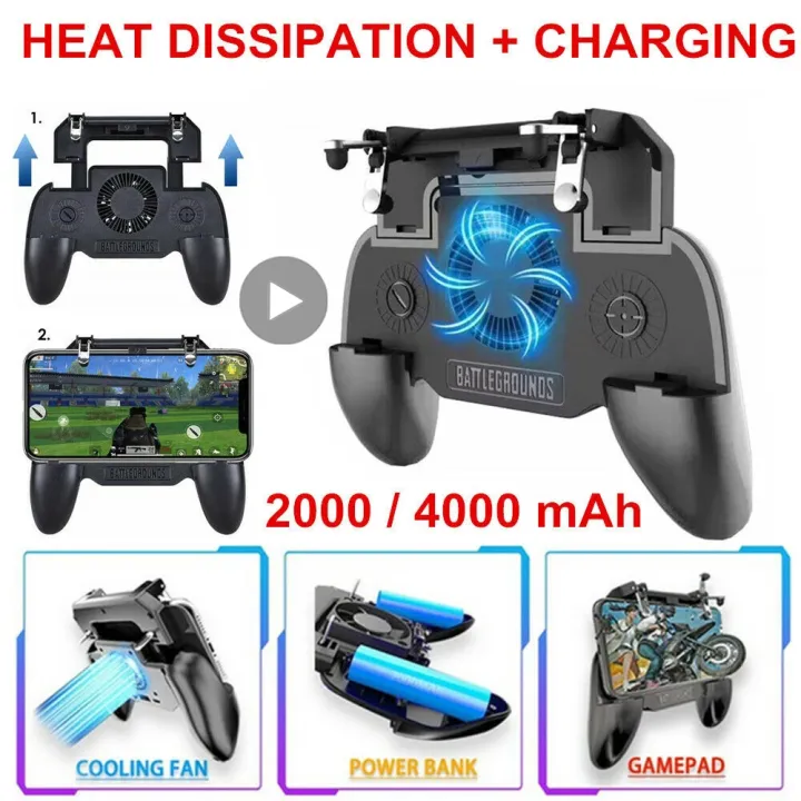 Mobile Pubg Trigger Gamepad Controller For iPhone Android Cell Phone ...
