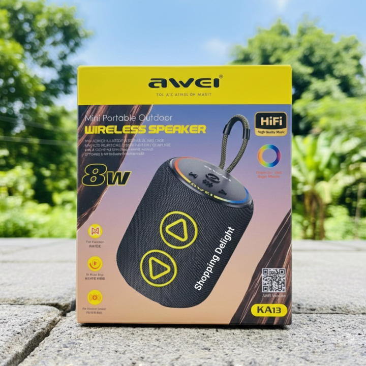 AWEI KA13 Bluetooth, USB, SD Card & FM Radio Supported 8W Wireless ...
