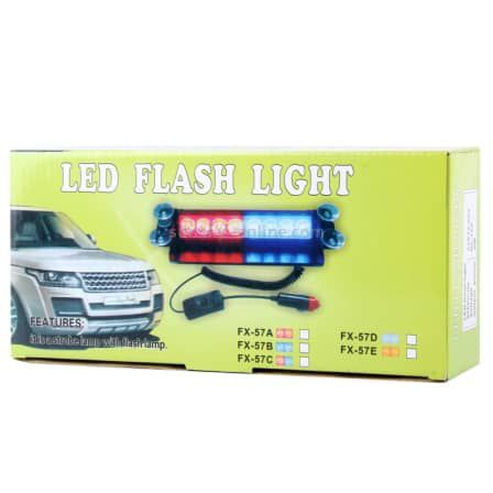 Car Strobe Metal Cover VIP Emergency Warning Flash Light 12V | Daraz.lk