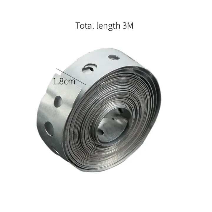 Galvanized Steel Strapping Roll Pre-Punched Multi-Slot Metal Tape for ...