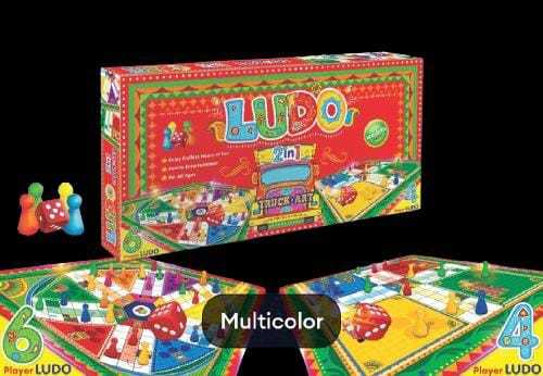 2 in 1 Ludo Truck Art (4 Players, 6 Players) Ludo TRUCK ART Attractive ...