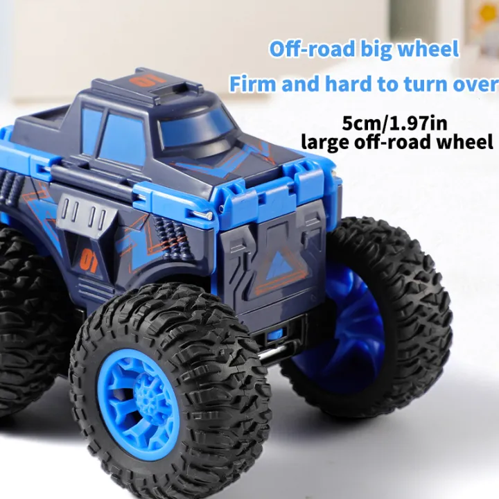 Off Road Bigfoot Mutant Toy Car - Four wheel Drive Inertial Off road ...