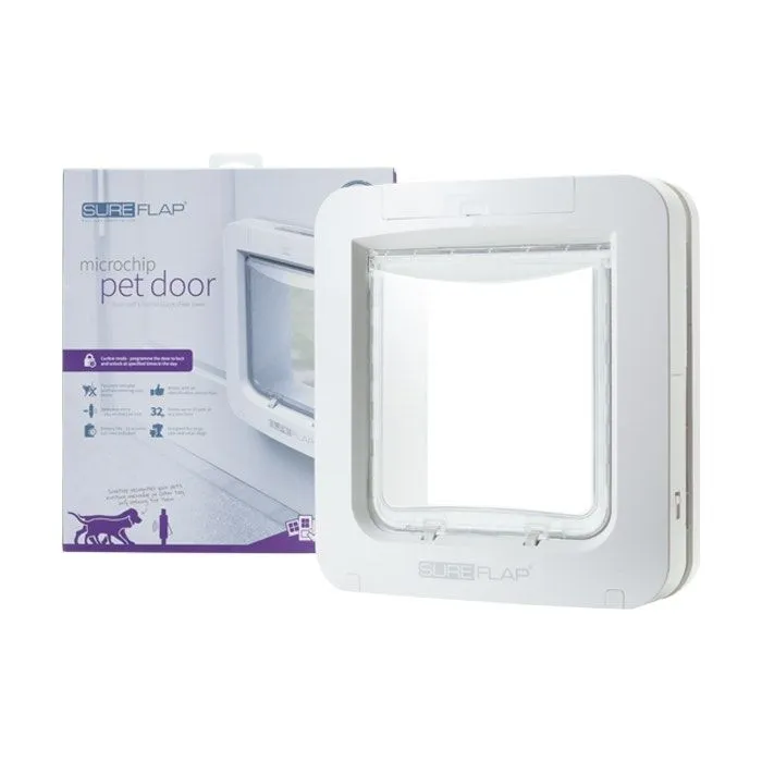 SureFlap Microchip Pet Door for Large Cats and Small Dogs White | Daraz.pk