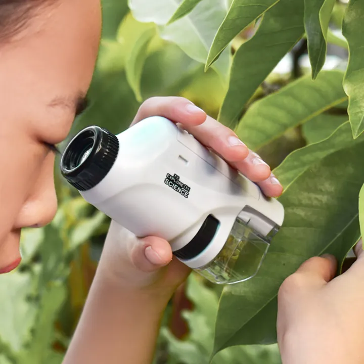 Portable Pocket Microscope Children Small Educational Material ...