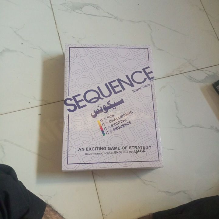 SEQUENCE BOARD GAME | Daraz.pk