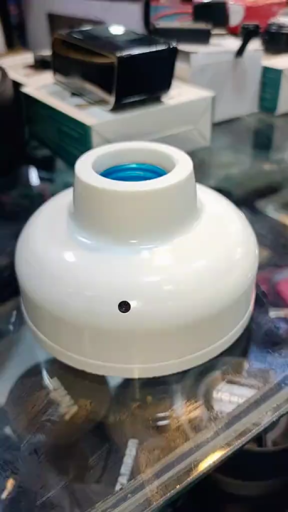 Surveillance Spy Bulb Holder WiFi Camera - Wireless HD Security Camera with Live View, SD Card ...