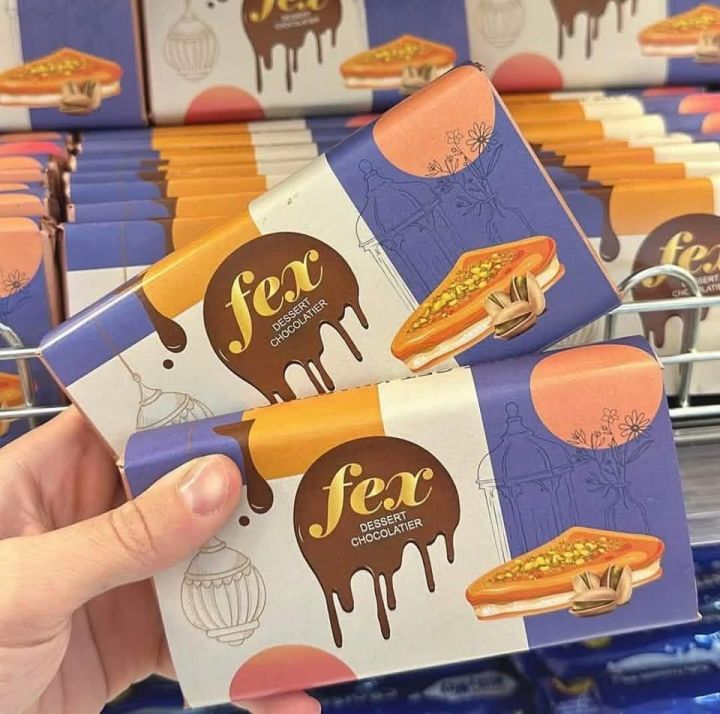 Fex Dubai Chocolate Experience,Cocoa Butter Milk Chocolate With ...