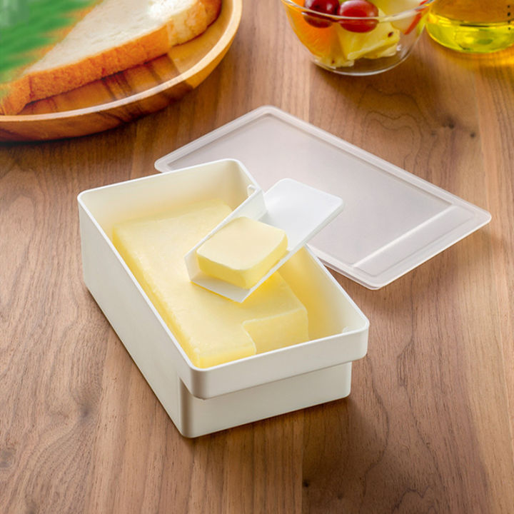 Japanese Butter Cutting Box Butter Cutter Refrigerator Crisper Cheese ...