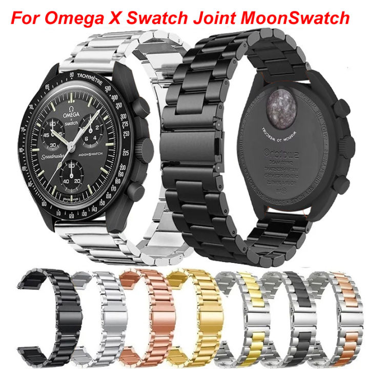 Metal Band For Omega X Swatch Joint MoonSwatch Strap 20mm 22mm ...