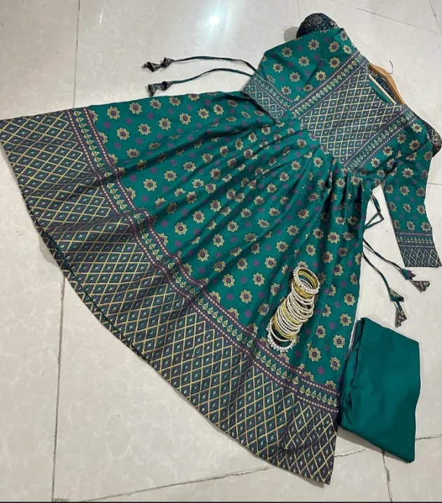 Stylish Collection stitched frock style 2pc dress for women and girls | Daraz.pk