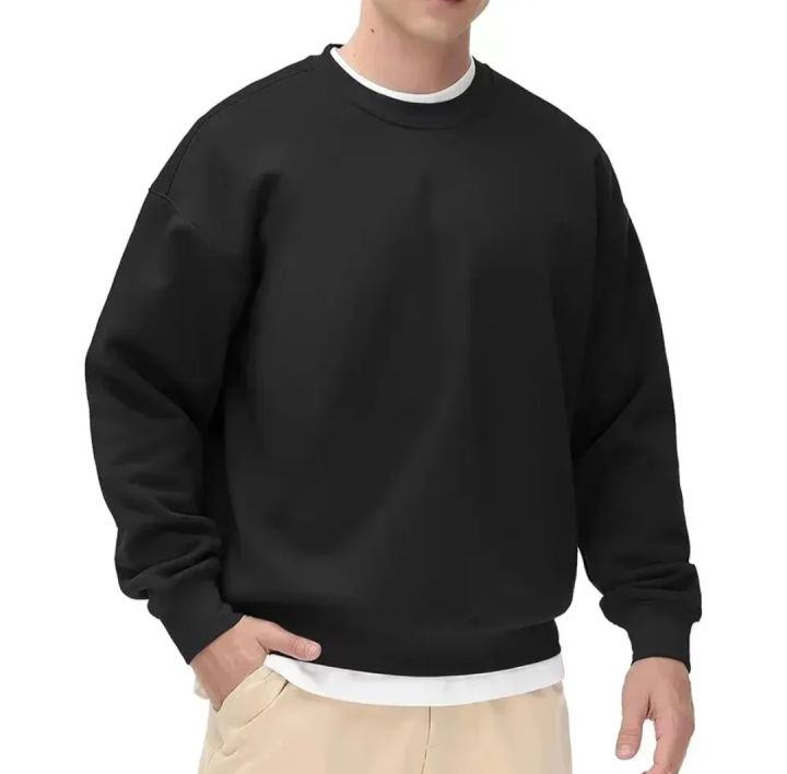 Summer Cotton Terry Plain Sweatshirt For Men's. | Daraz.com.np