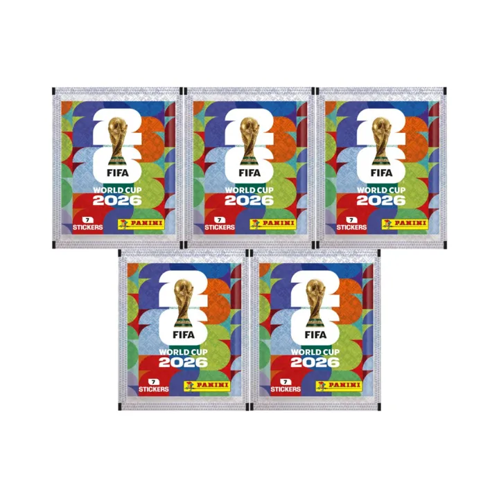 2026 Genuine Panini World Cup Sticker Pack & Album Limited Edition ...