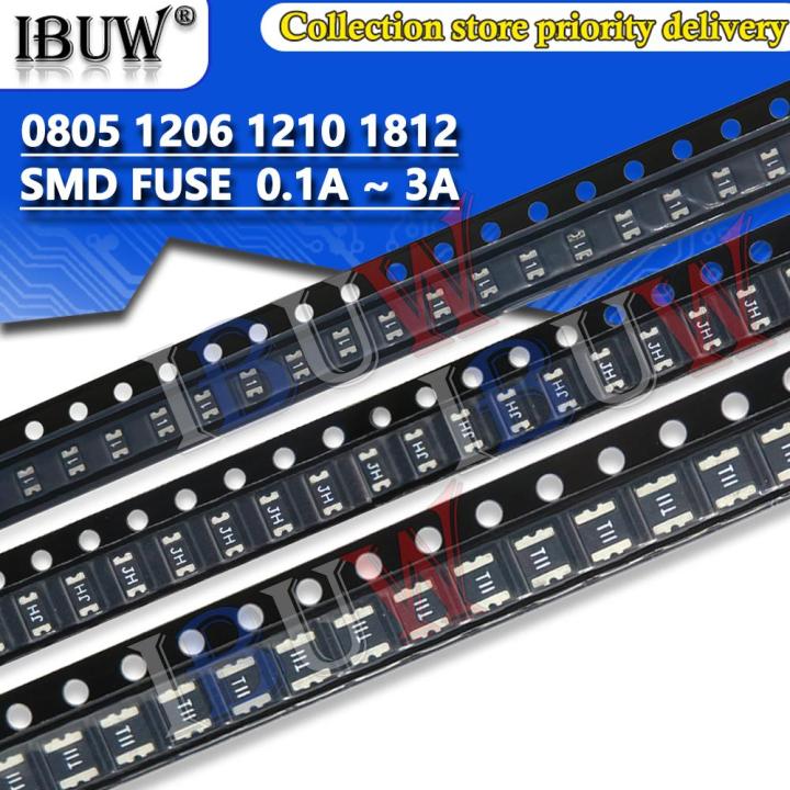 20PCS 0805 1206 1210 1812 0.1A 0.2A 0.3A 0.5A 0.75A 1A 1.1A 2A 3A SMD ...