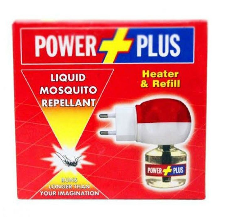 Power plus liquid mosquito repellent (HEATER + REFILL) | Daraz.pk