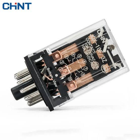 Chint Relay 220VAC with 8 pin base | Daraz.com.bd