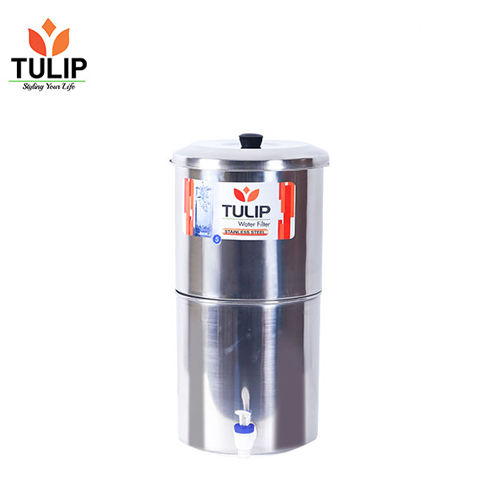 TULIP 13 Litre Stainless Steel Water Filter With 1 Candle | Daraz.com.np