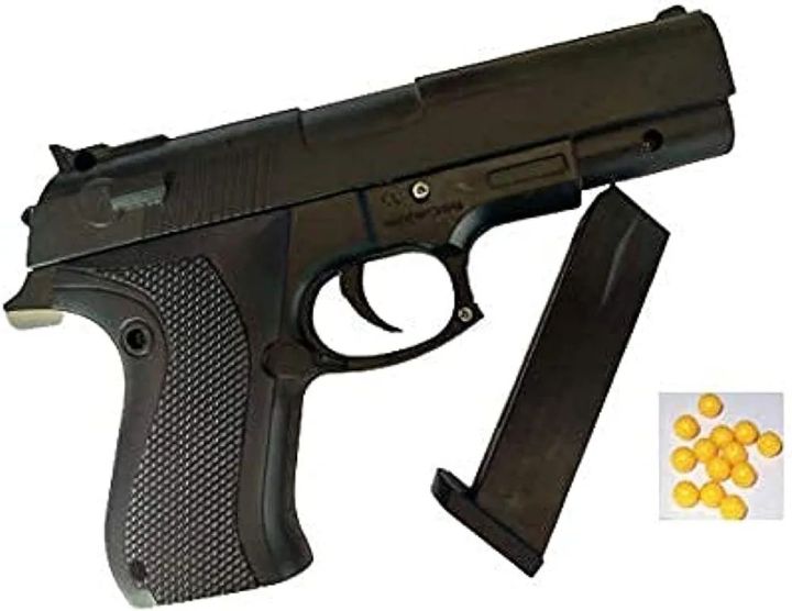 Desert Eagle - Spring-powered BB Toy with 6mm Plastic Balls, Compact ...