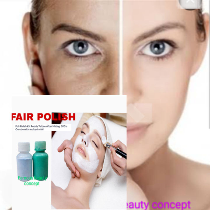 fair polish combos 3 pcs.all skin types.ready to apply. 15+30+100=145 ...