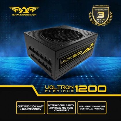 VOLTRON PLATINUM 1200W Power Supply | Daraz.lk