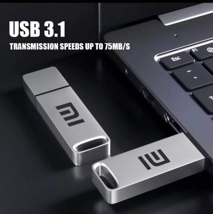 Xiaomi 1TB 2TB USB 3.1 Flash Drive Original High-Speed Pen Drive Metal ...