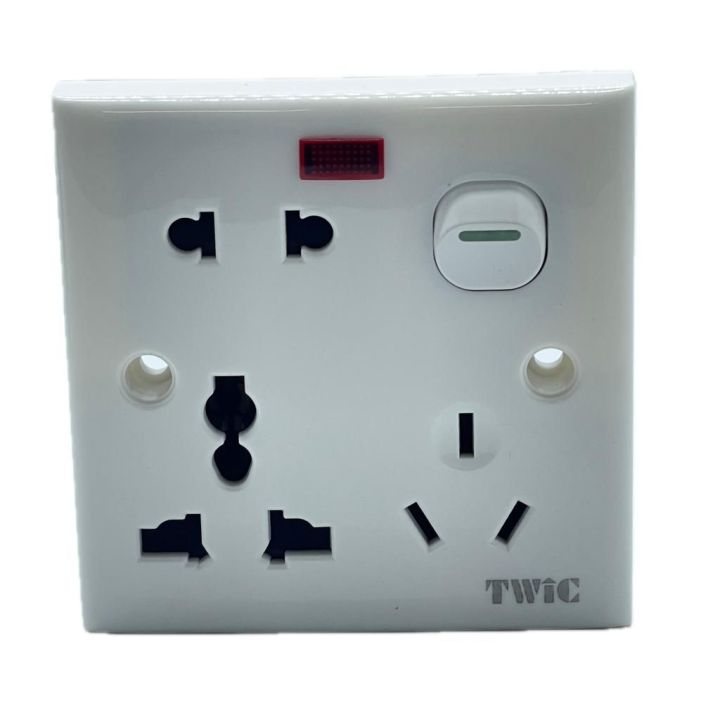 Universal Plug Base - 5 Hole Multi Socket Outlet TWIC | Daraz.lk