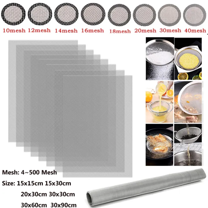 304 Stainless steel filter screen 4~500 Mesh Woven Wire High Quality ...
