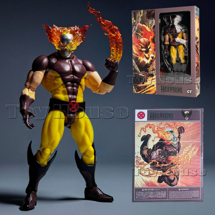 New Ct Toys Hellverine Figure Wolverine Mafex 096 138 X-Men Anime ...