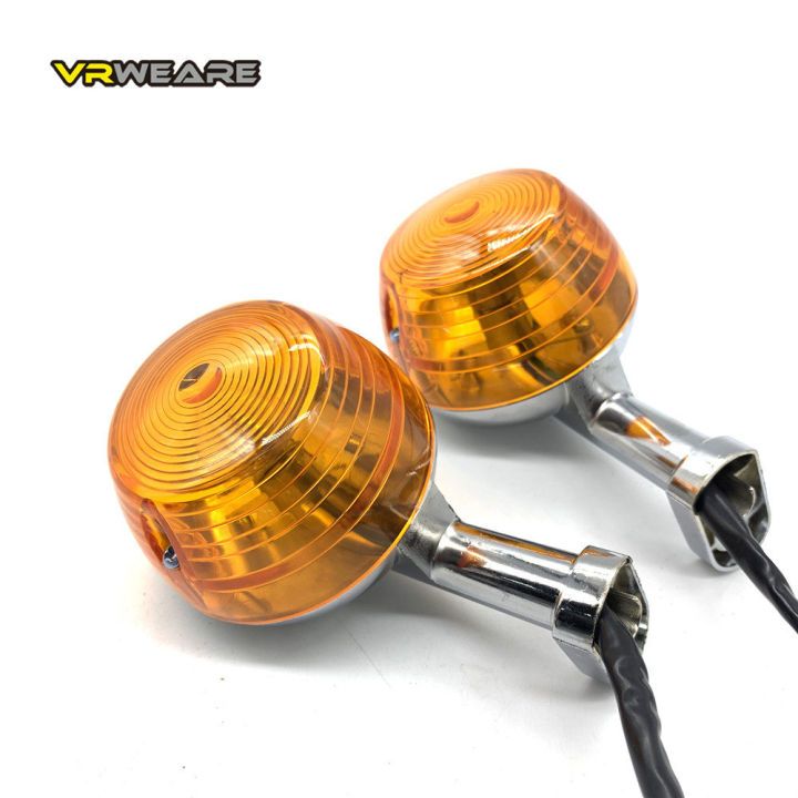 JH70 Motorcycle Front indicator Vintage Round turn signal light ...