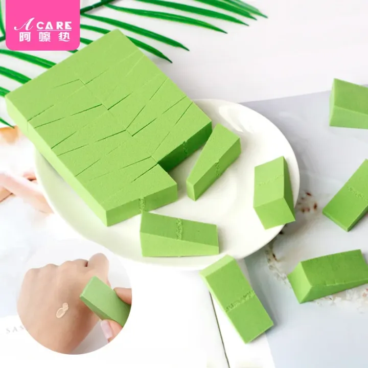 Puff D1P49-Triangle Puff 24 Cut Disposable Sponge Dry and Wet Air ...