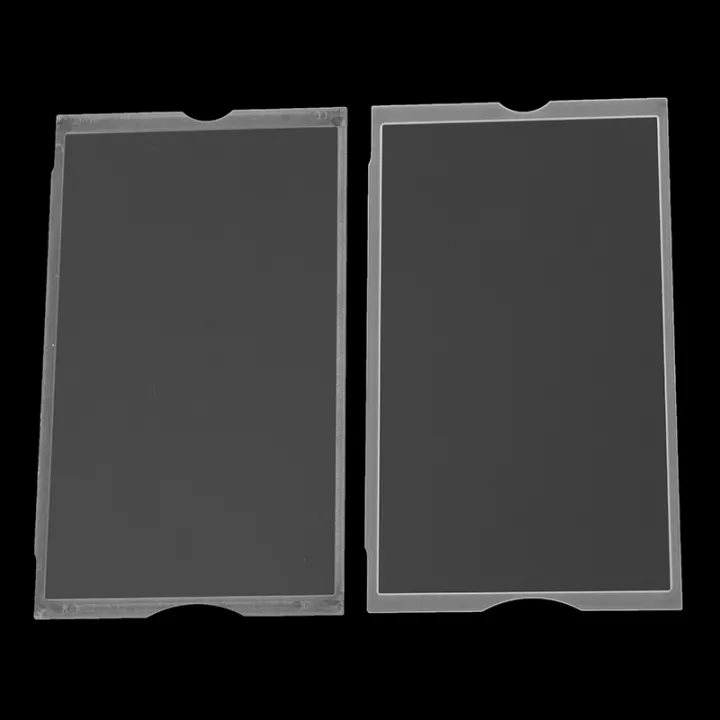 For PSP 1000 2000 3000 LCD Screen Display Glass Plastic Mirror Screen ...