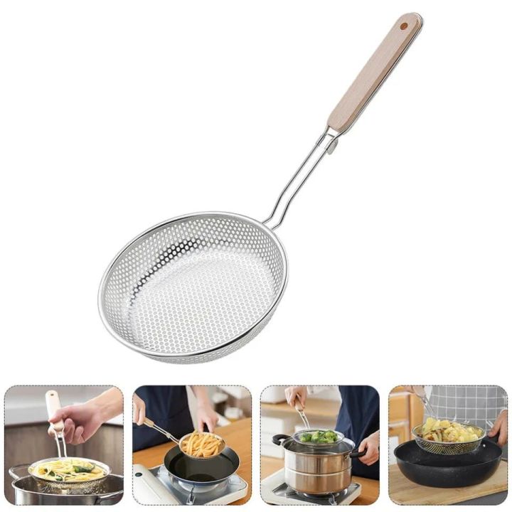 Skimmer Handle Frying Spoon | Daraz.lk