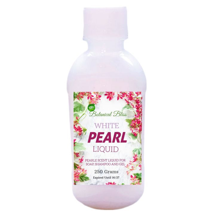 PEARL Liquid for Shampoo, Soap and Shower gel/ White Pearl Liquid ...